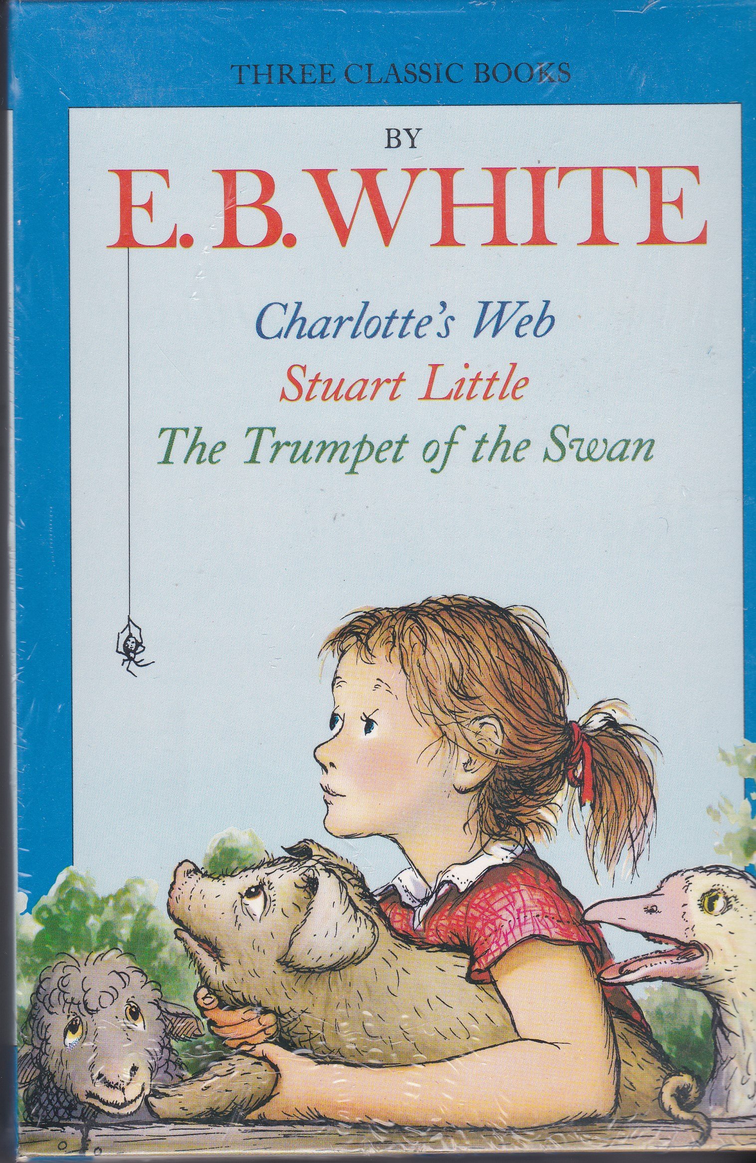 Amazon.com: Three Beloved Classics: Charlotte's Web/Stuart Little/The ...