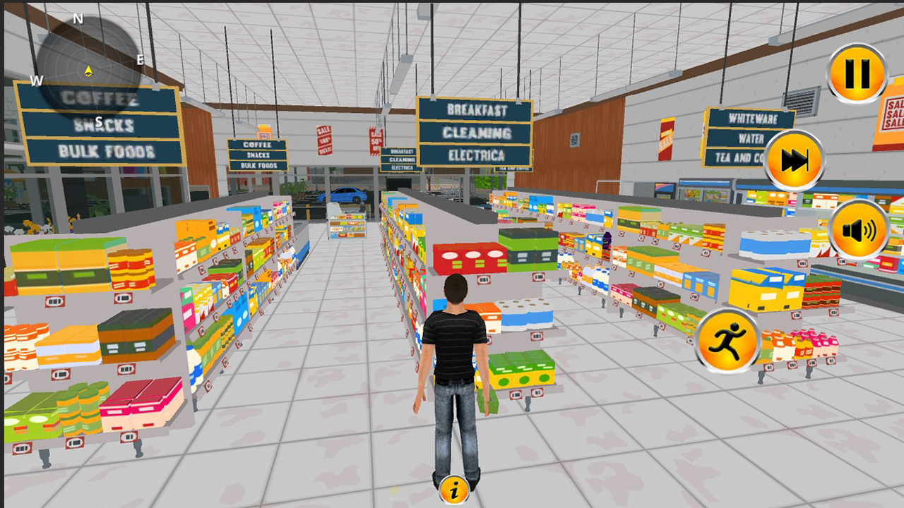 ショッピングモール スーパーマーケット ゲーム: 食料品店経営シミュレーター-Amazonアプリストアのアプリ