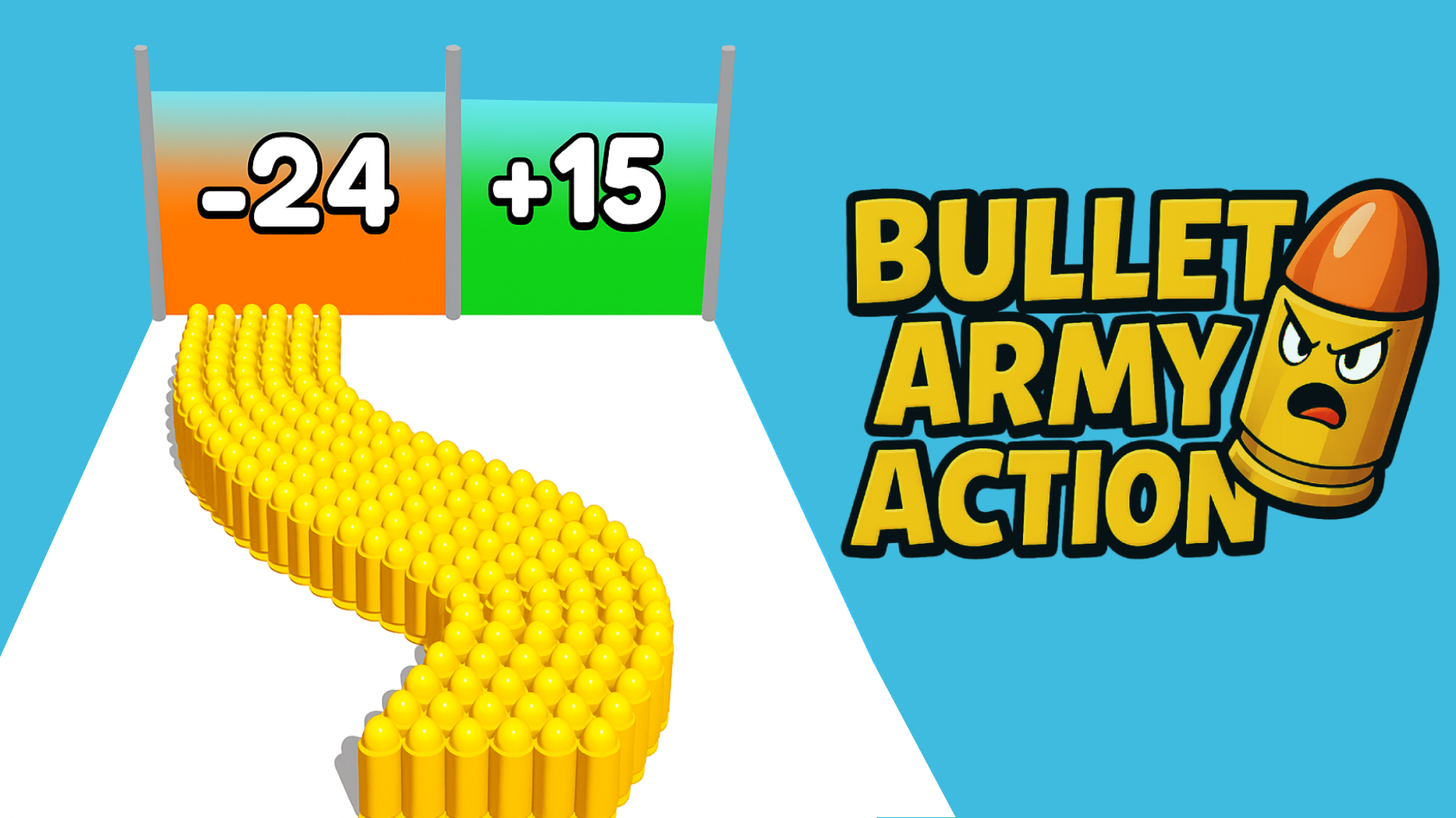 Bullet Army Action Run : Merge Bullets Master Battle Shoot War 3D:www ...