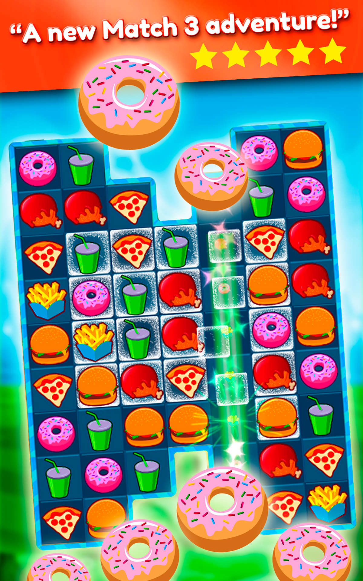 Super Burger Match3: Smash Yummy Grub - App on Amazon Appstore