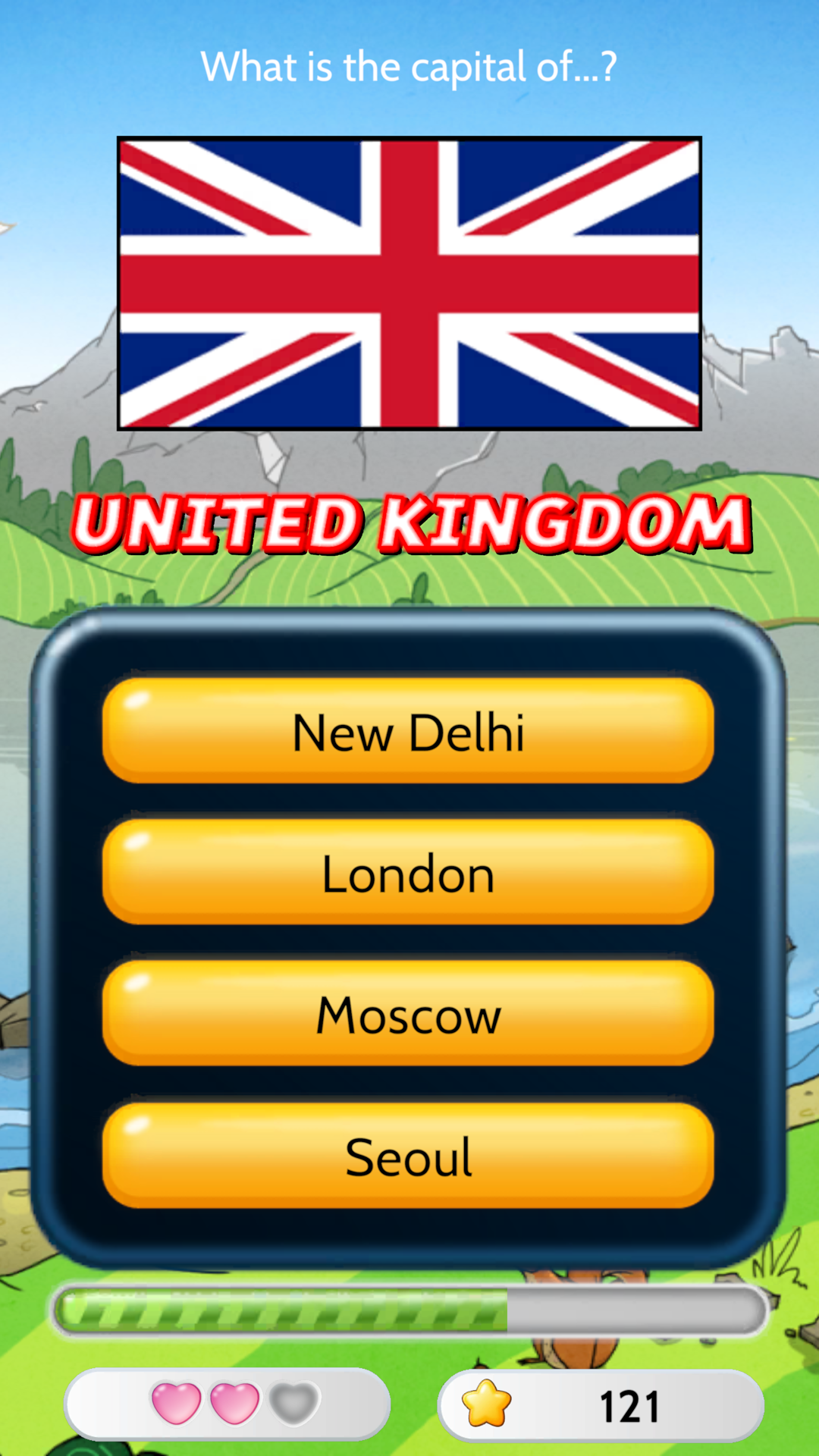 Capitals Quizzer:Amazon.com:Appstore for Android