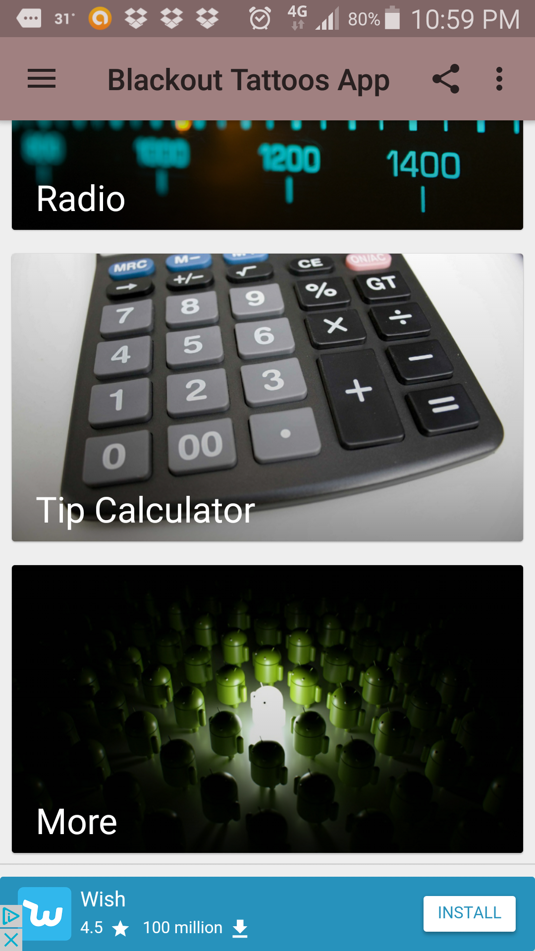 Blackout Tattoos App - App on Amazon Appstore