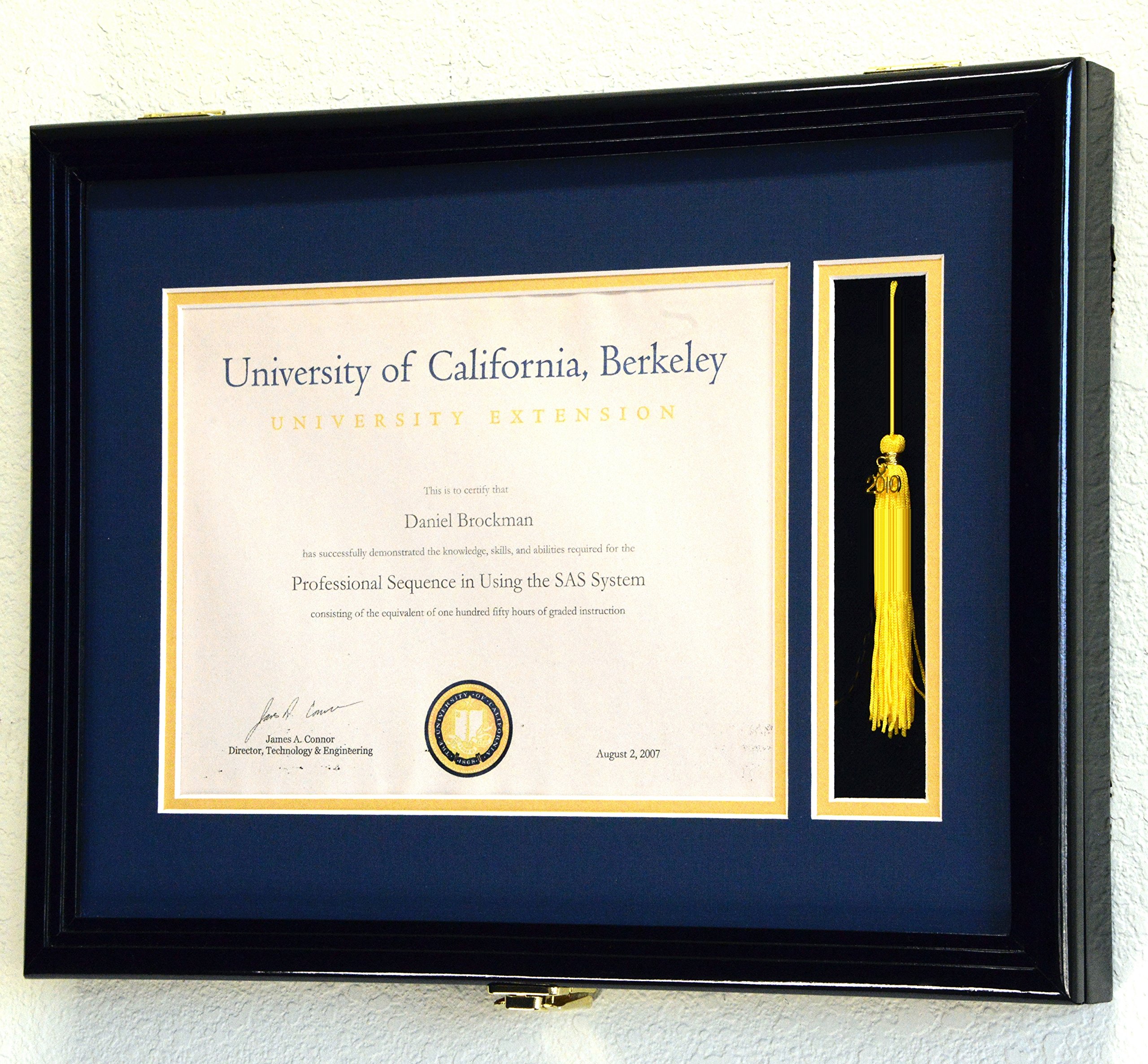 Amazon.com - sfDisplay.com,LLC. Custom Graduation Diploma Frame Tassel ...