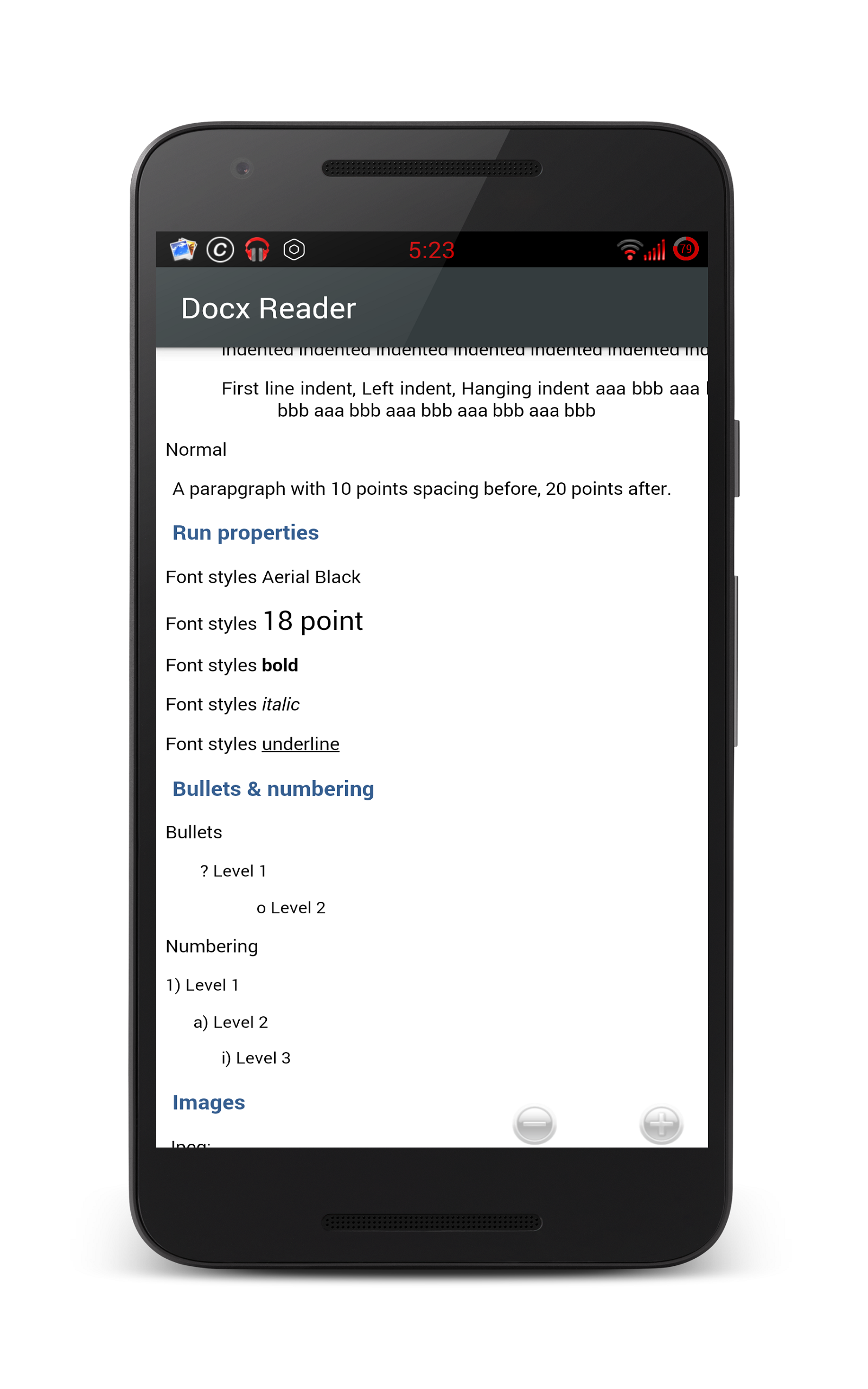 Docx Reader - App on Amazon Appstore