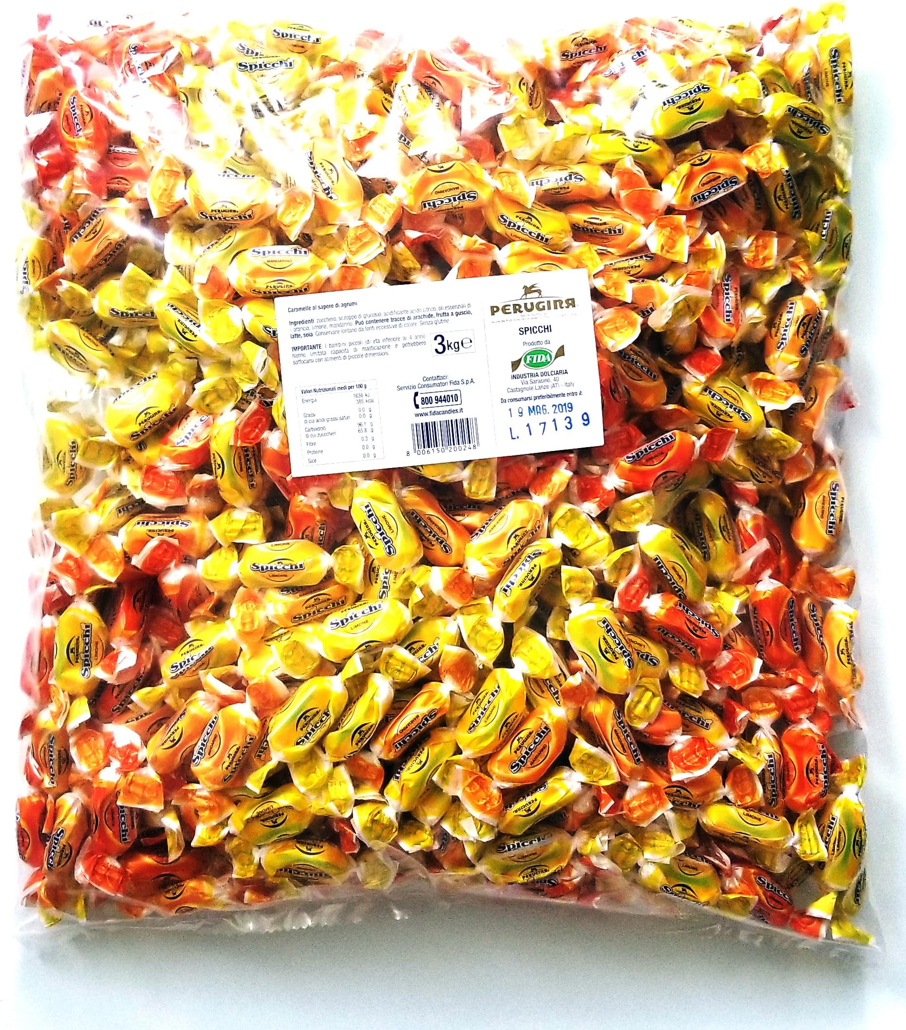 Amazon.com: "Spicchi" Citrus Wedge Candy (6.6 lb. Bulk Bag) : Grocery ...