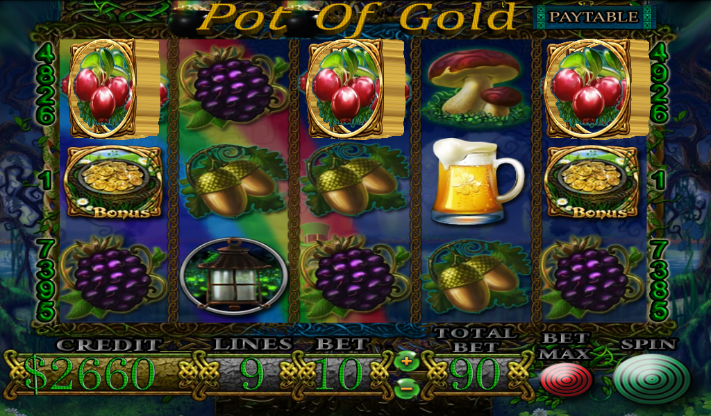 Pot of Gold - Vegas Video Slot Machine:Amazon.de:Appstore for Android