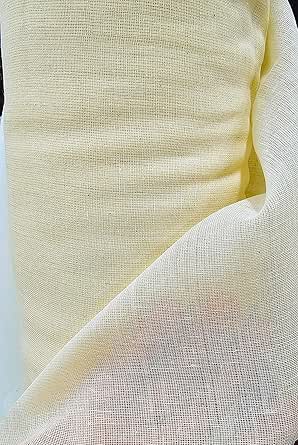 Amazon.com: AD FABRIC, Natural Cotton Scrim - 5 Yard Roll, Material ...