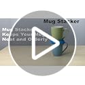 Amazon.com: Mug Stacker Kitchen Cabinet Shelf Organizer for Cupboard ...