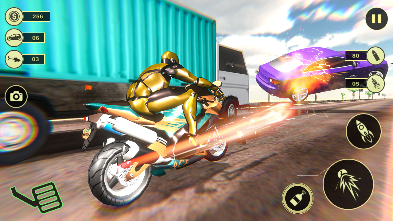 Bike Attack Crazy Stunt Rider Robot Shooter 2020 - App on Amazon Appstore