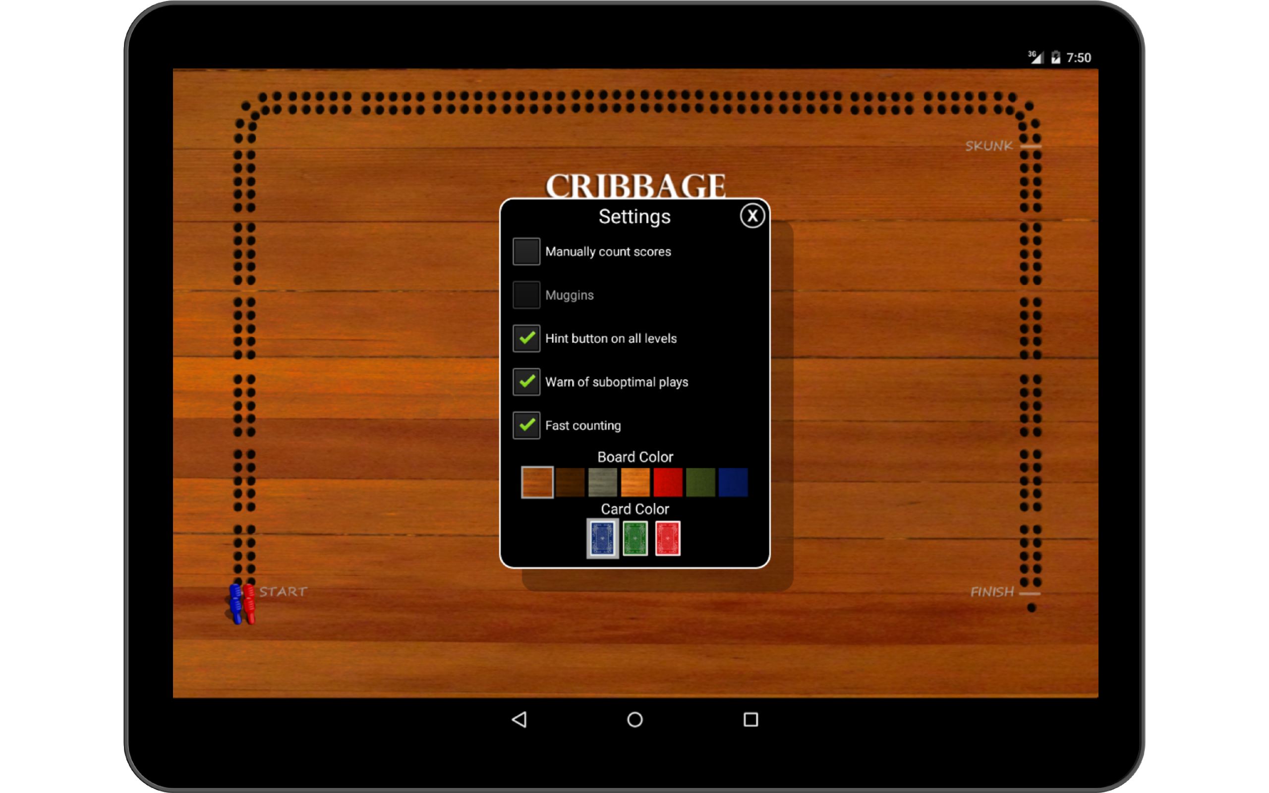 Cribbage Classic - App on Amazon Appstore