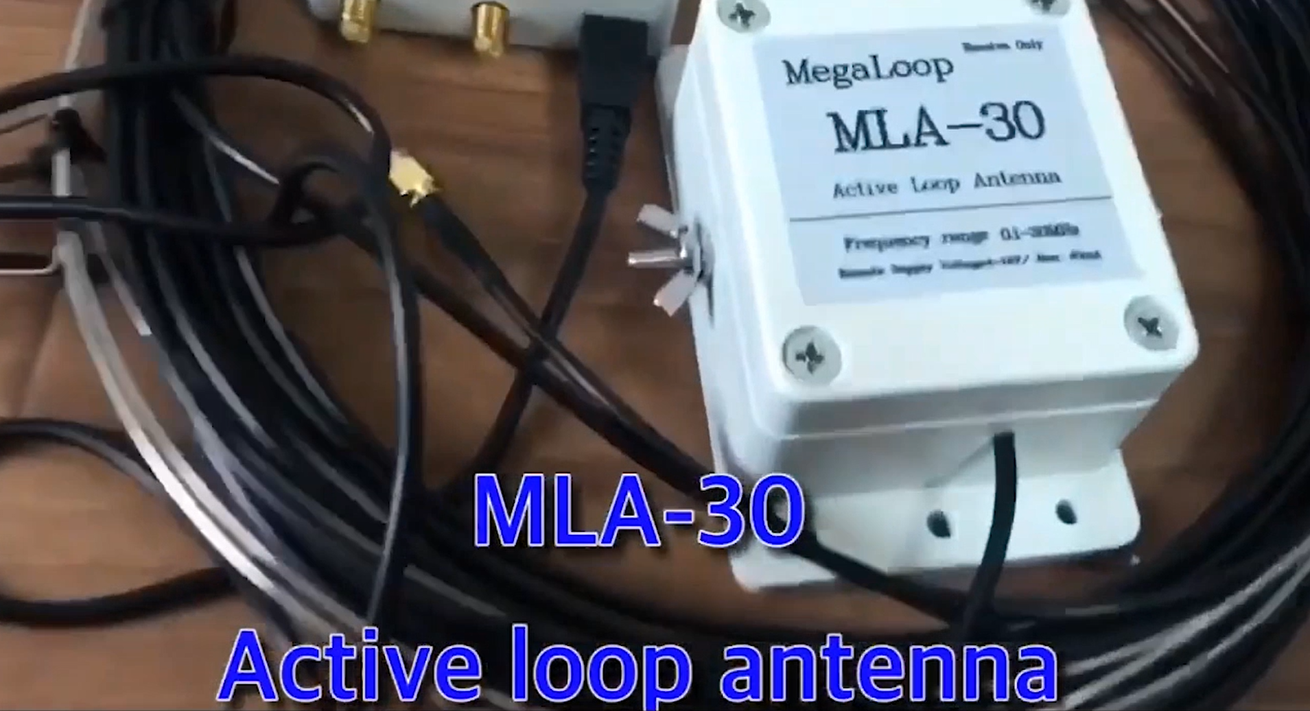 MLA-30 Plus Shortwave Receiving Antenna 0.5-30MHz MLA-30+ Active Loop ...