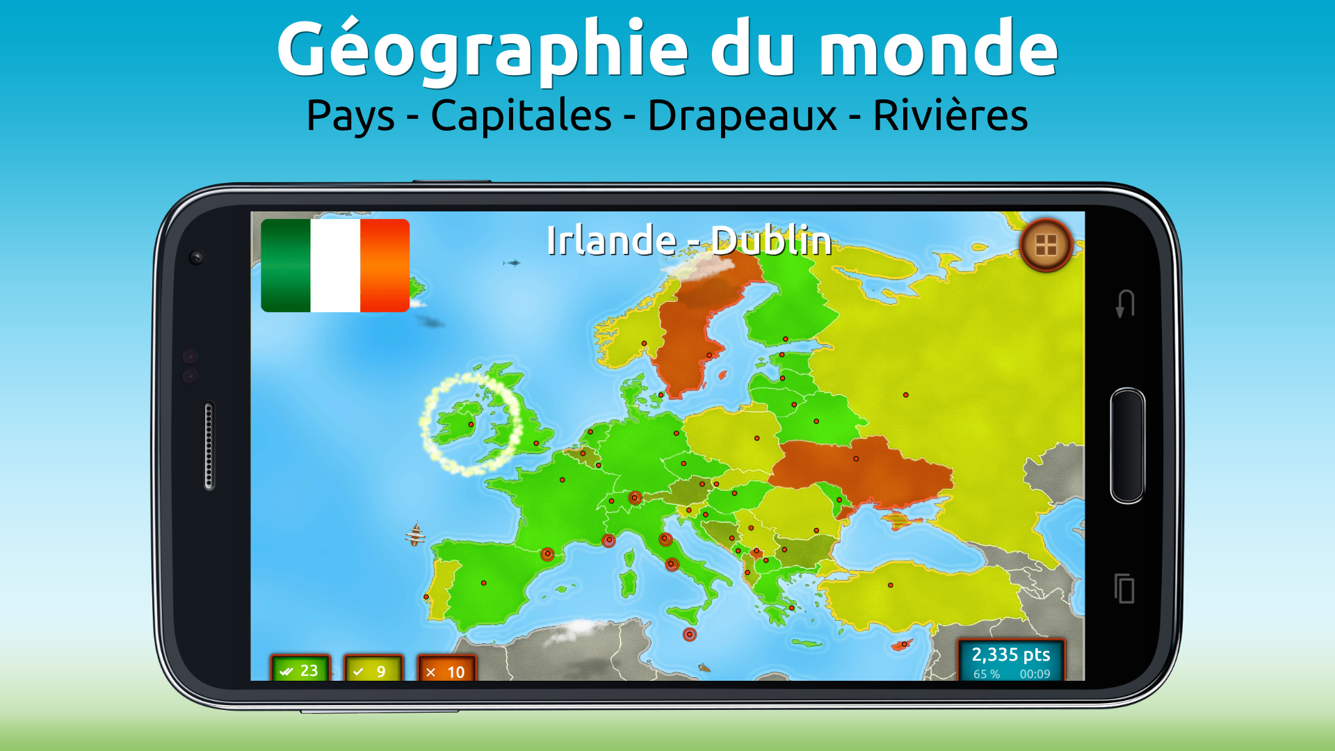 GeoExpert - Géographie du monde - Application sur Amazon Appstore