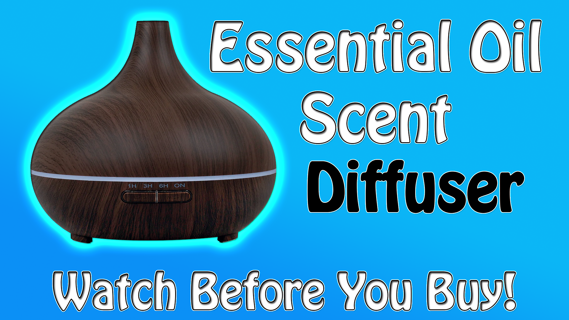 Watch SACATR Essential Oil Scent Diffuser, Watch Before You Buy! on ...
