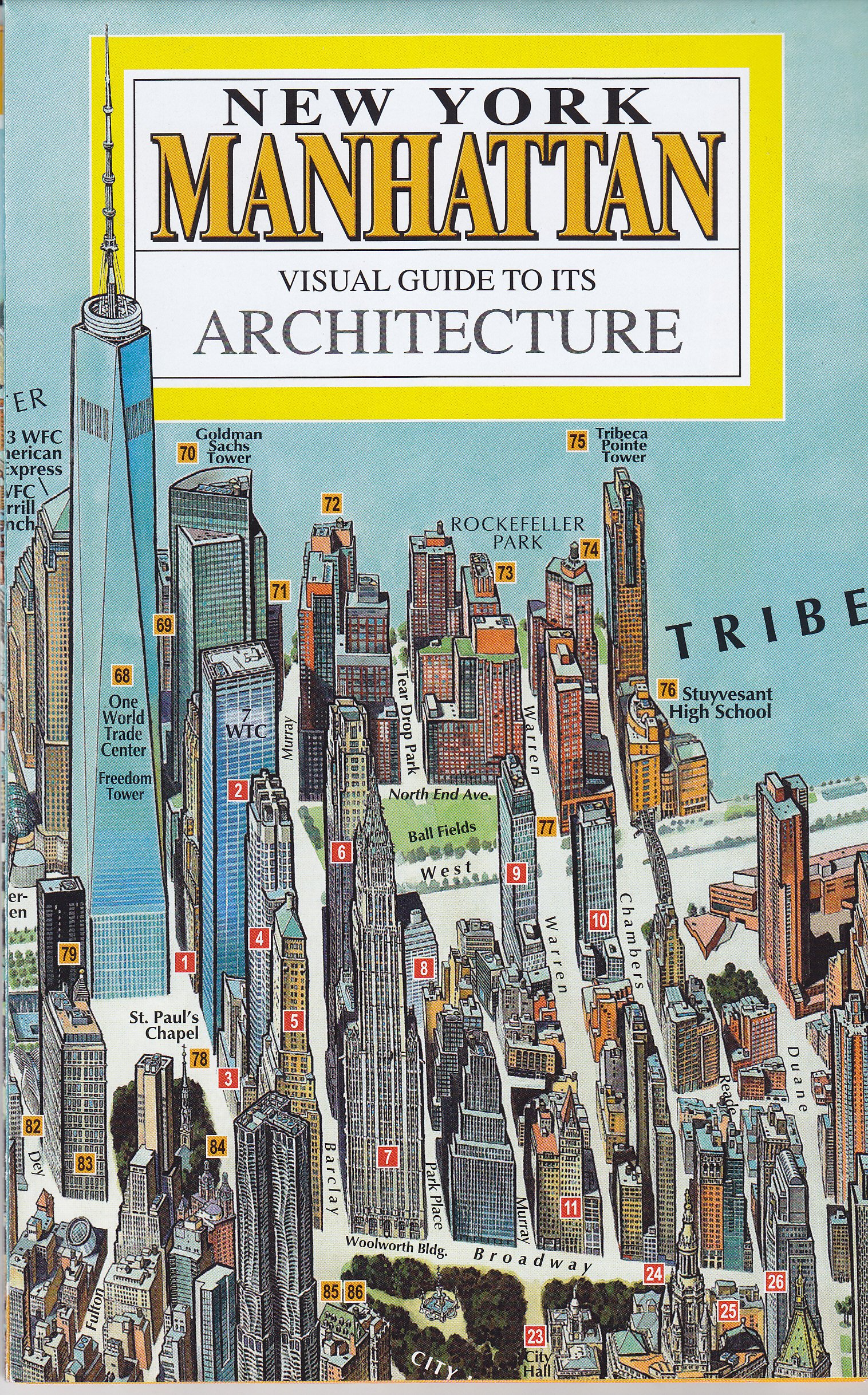 Buy New York Manhattan Visual Guide to it's Architecture Online at ...