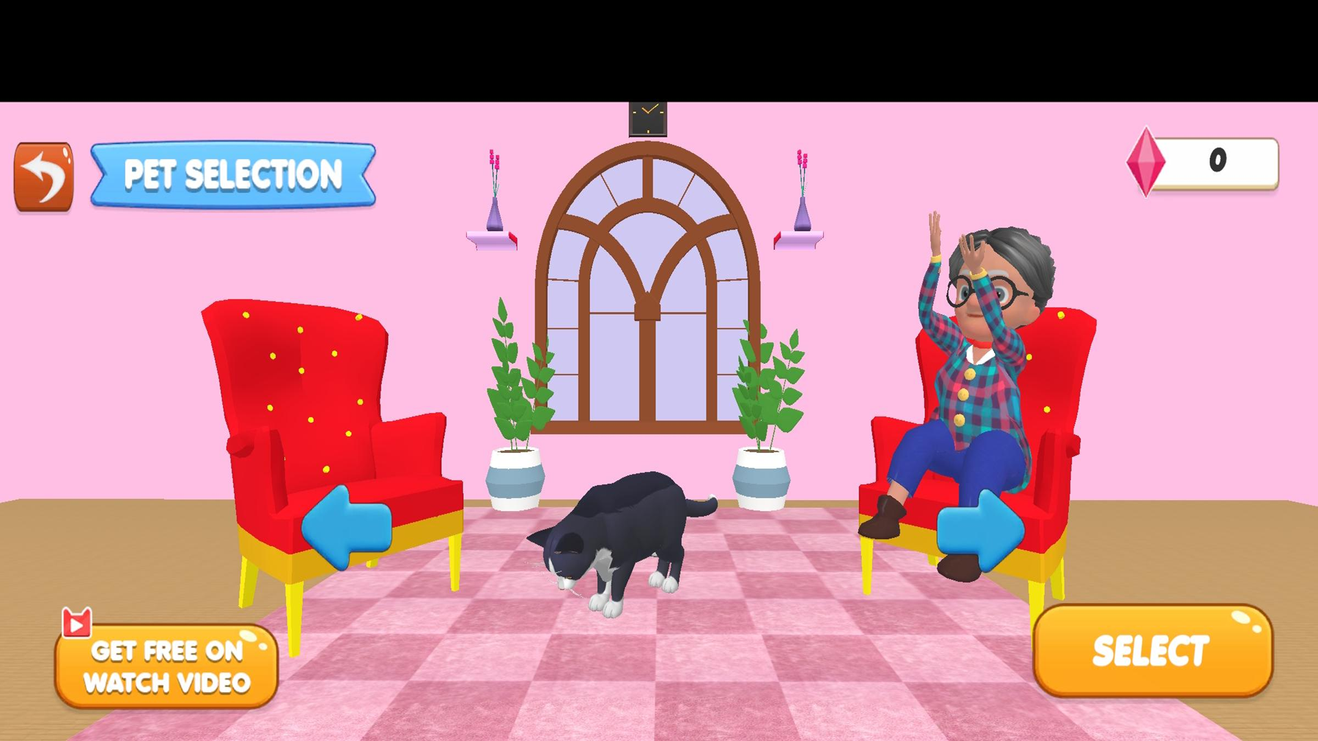 Angry Granny Vs Naughty Cat Games, Grandma VS Bad Cat Simulator, Angry Gran Vs Bad Cat Sim 3D ...