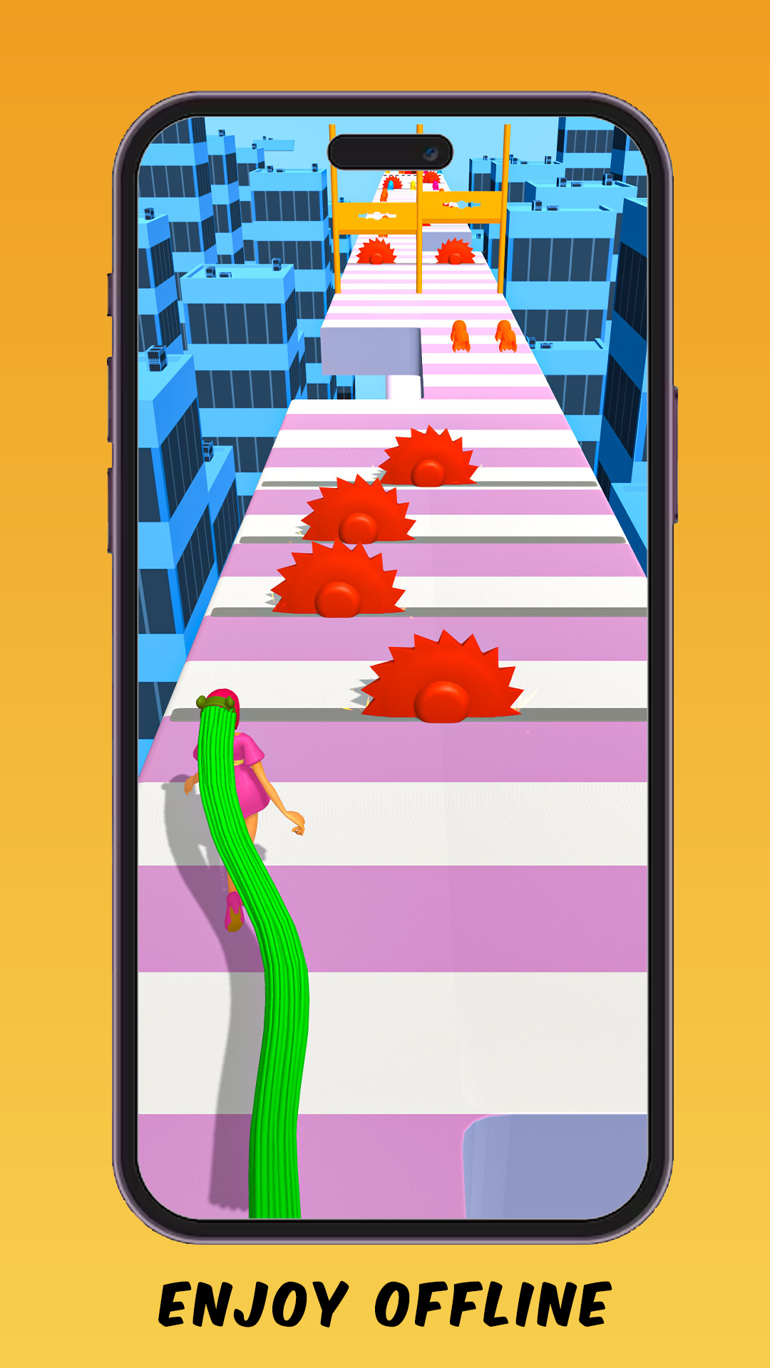Long Hair Challenge - DIY Hair Runner Game - LongHair Run Race 3D ...