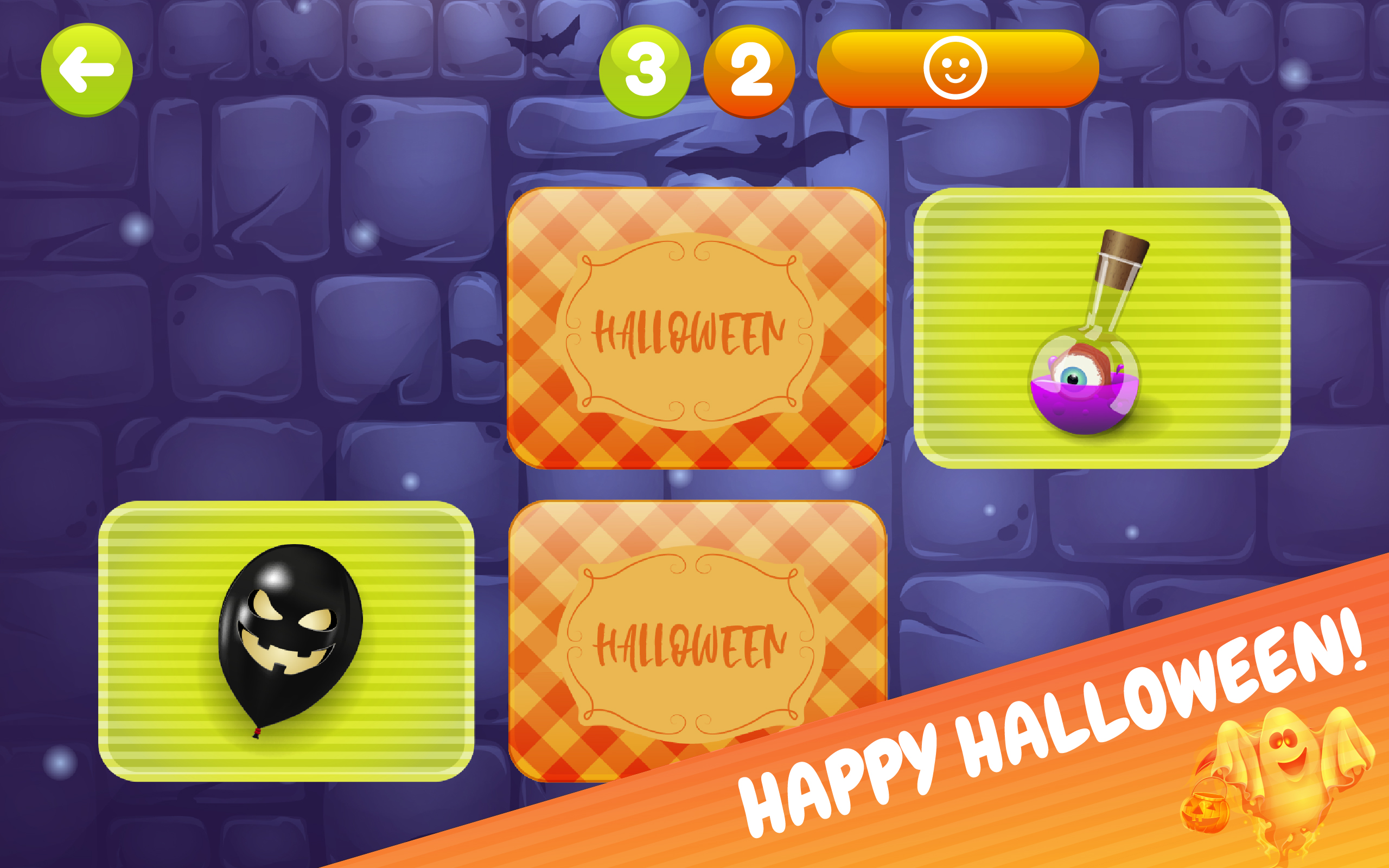 Halloween Games: Find Pair Game - App on Amazon Appstore