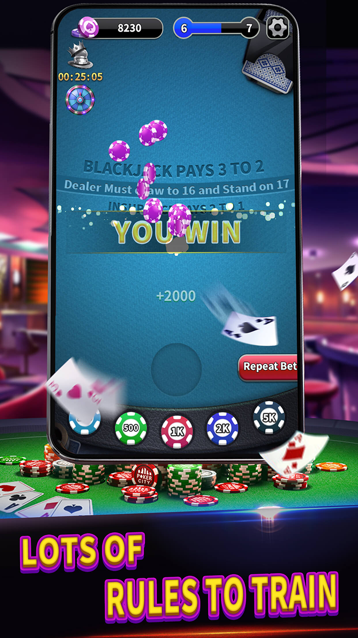 BlackJack 21 - free offline blackjack games - App on Amazon Appstore