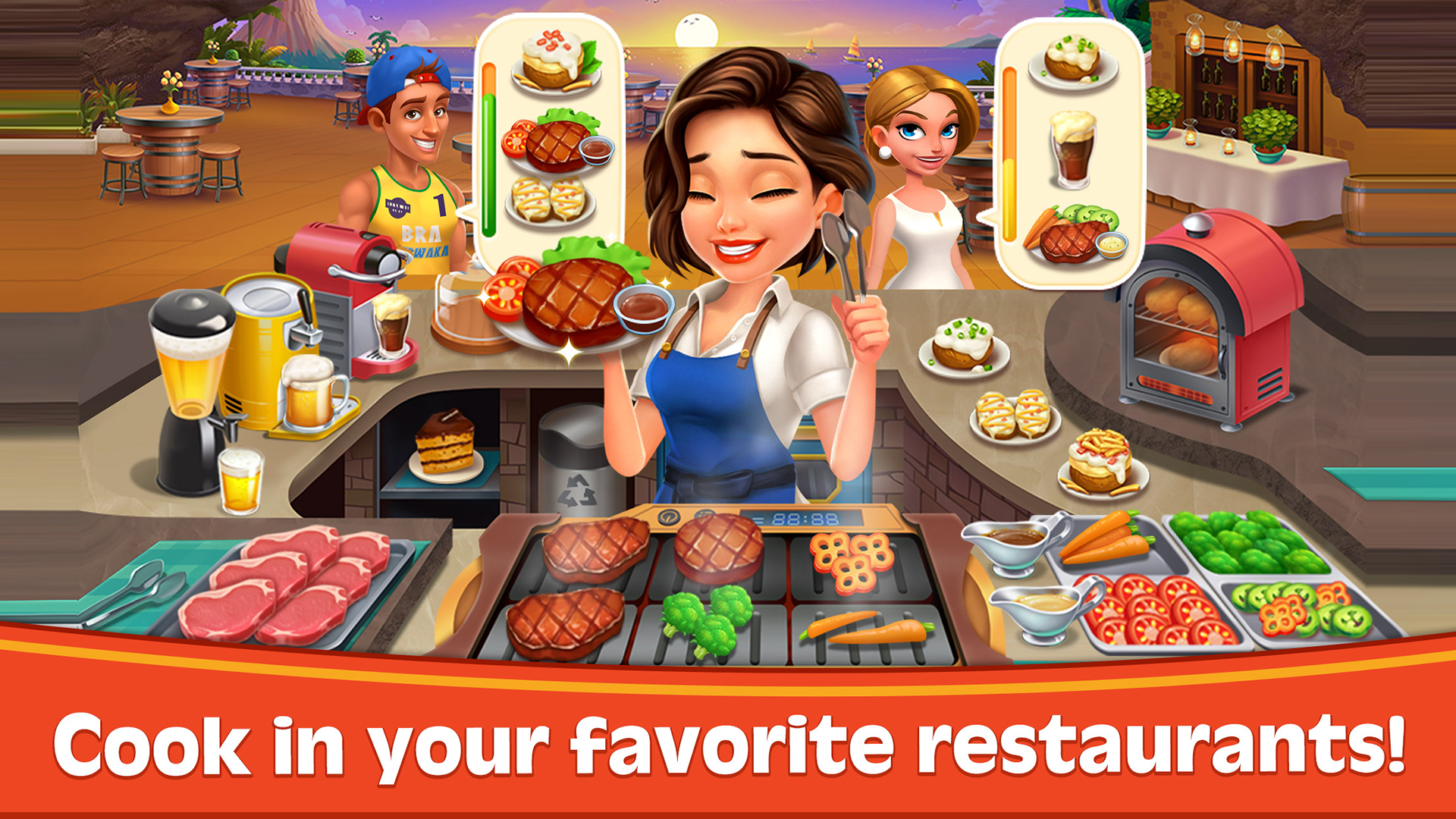 Cooking Rush - Chef Fever Games - App on Amazon Appstore