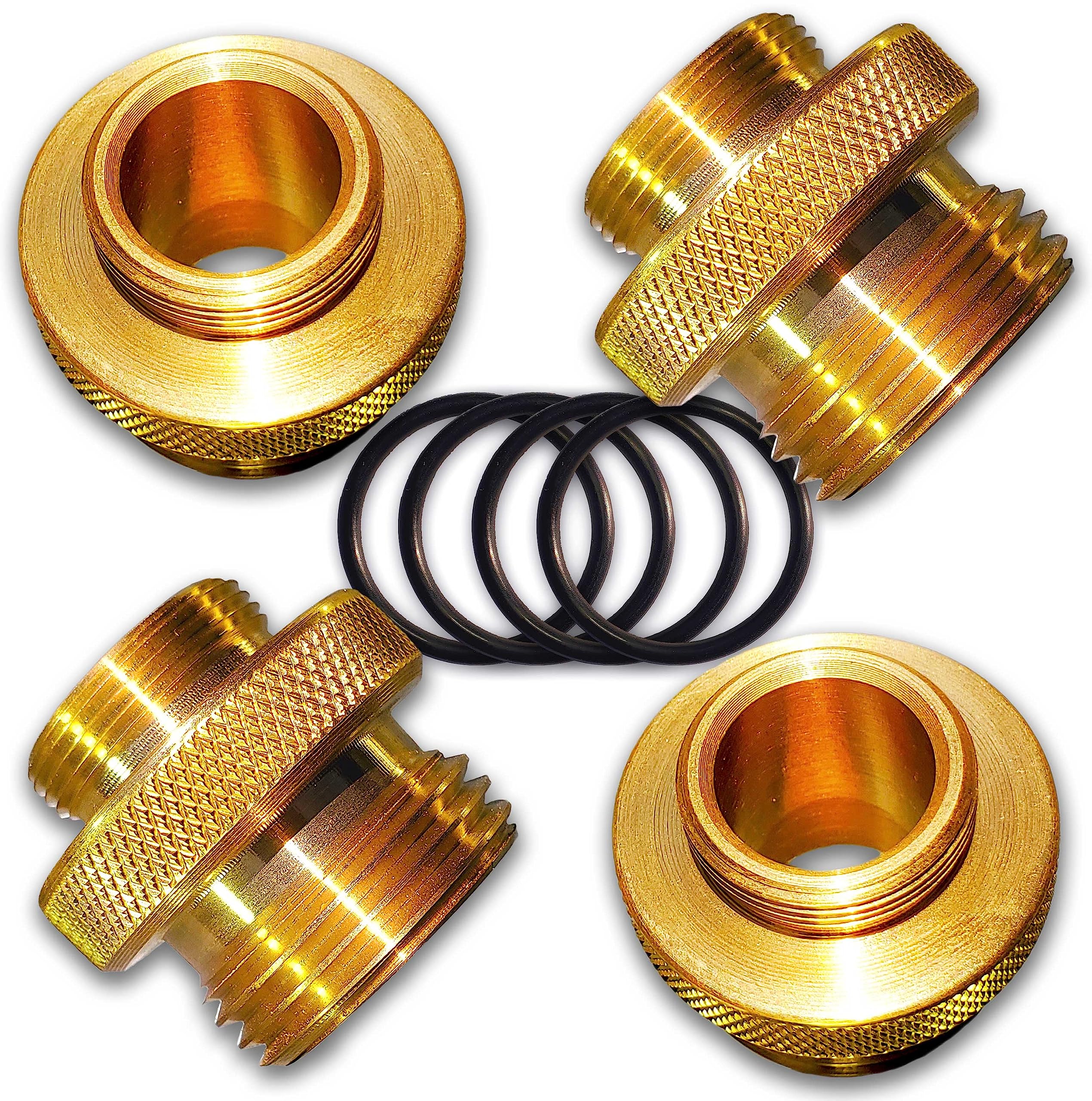 Amazon.com: 4 Pack: Spigotmaster SPGTM-8 ~Woodford Hose Bibb Adapter ...