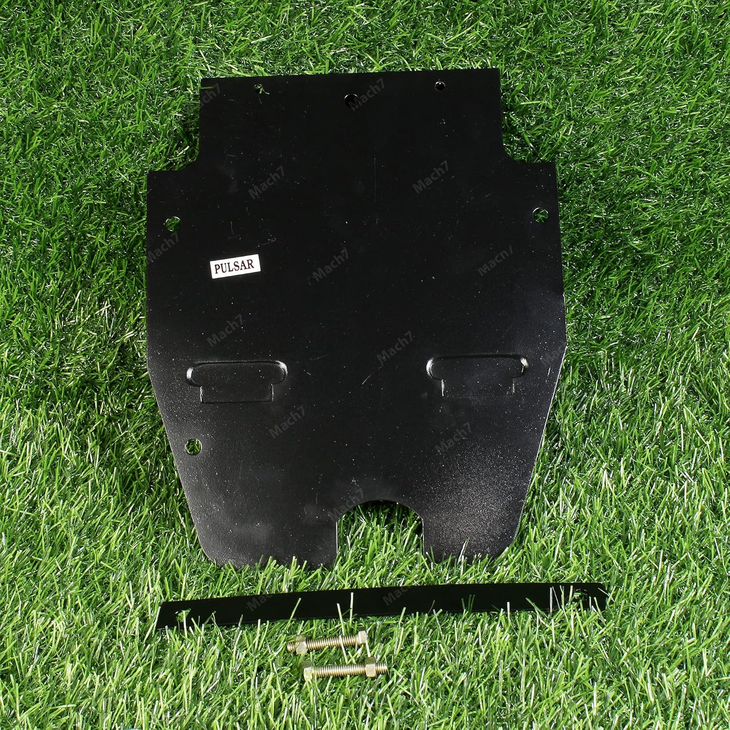 MACH7 Engine Guard Plate Black for Pulsar BS4+BS6 Made in India Bike ...