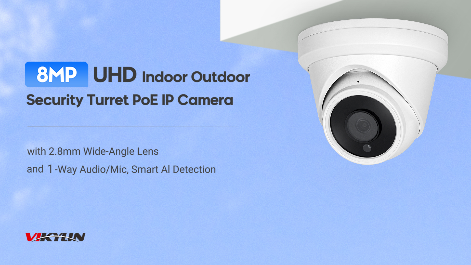 Watch 8MP PoE IP Camera with Smart Human Vehicle Detection on Amazon Live