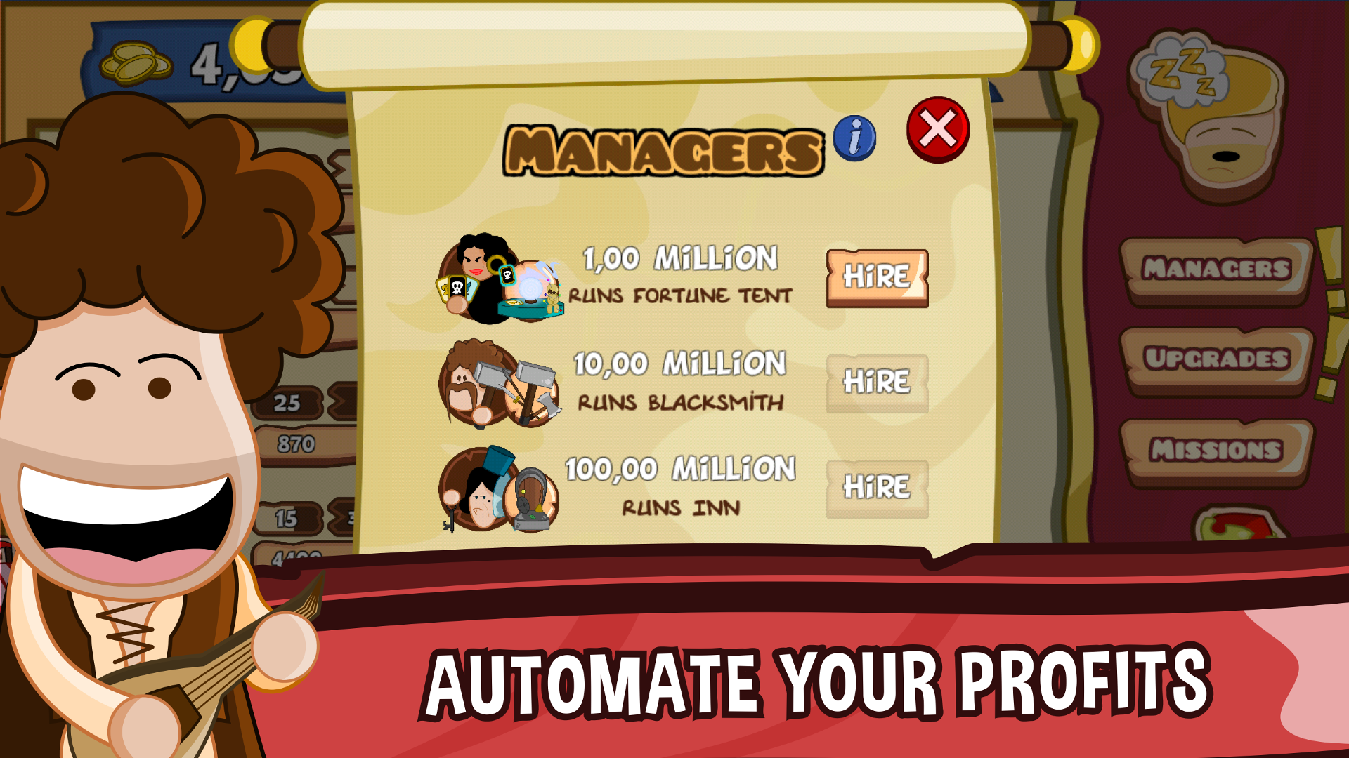 Medieval Business Clicker - App on Amazon Appstore