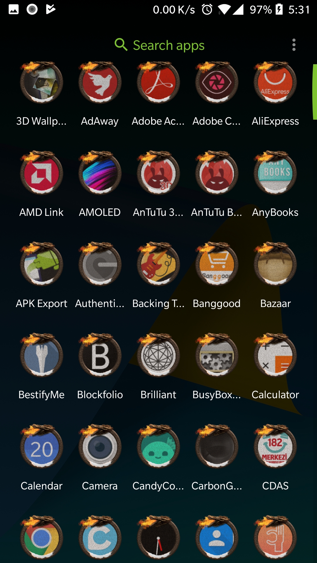 Dragon Fire Icon Pack - App on Amazon Appstore