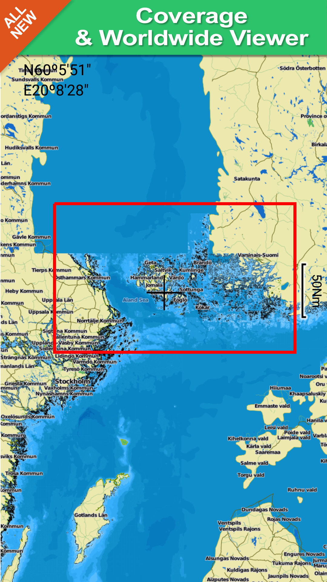Aaland Islands Gps Nautical Charts - App on Amazon Appstore