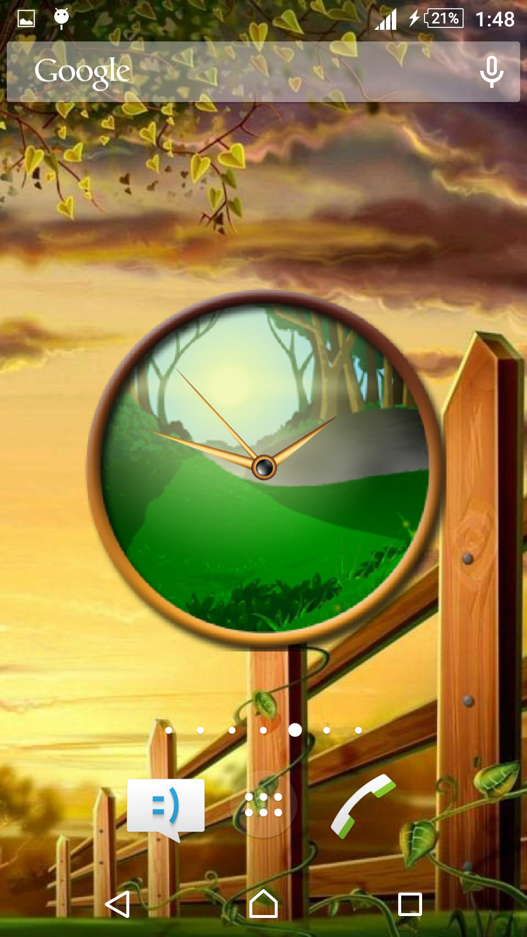 Forest Clock Live Wallpaper - App on Amazon Appstore