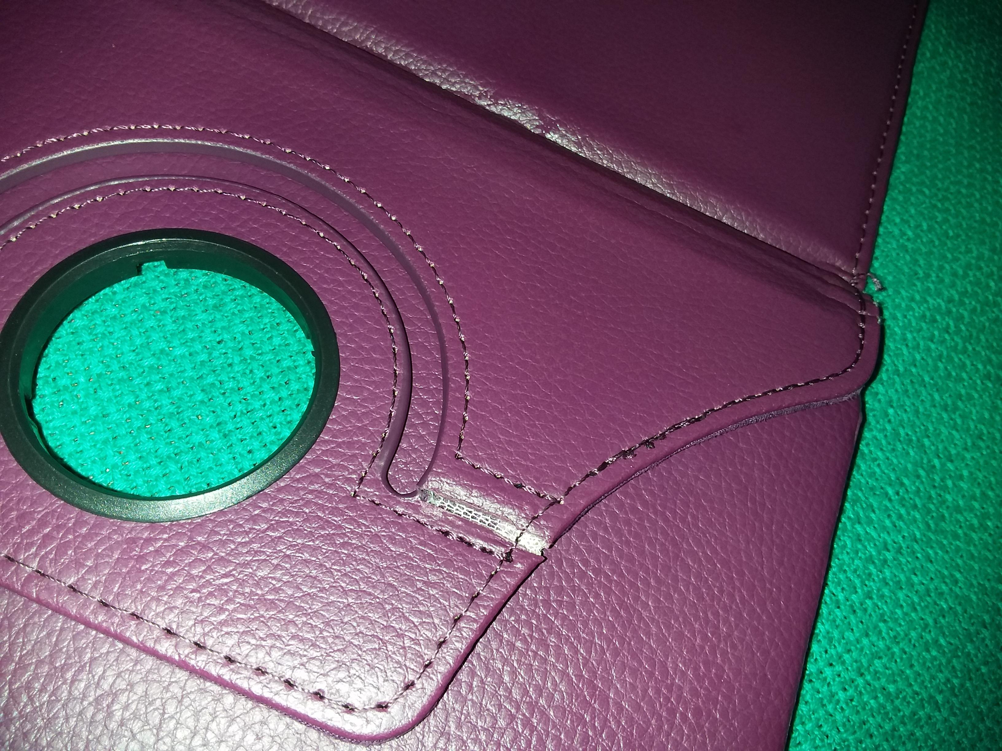 Caseous® Synthetic Leather 360 Rotating Flip Back Cover Case for ...