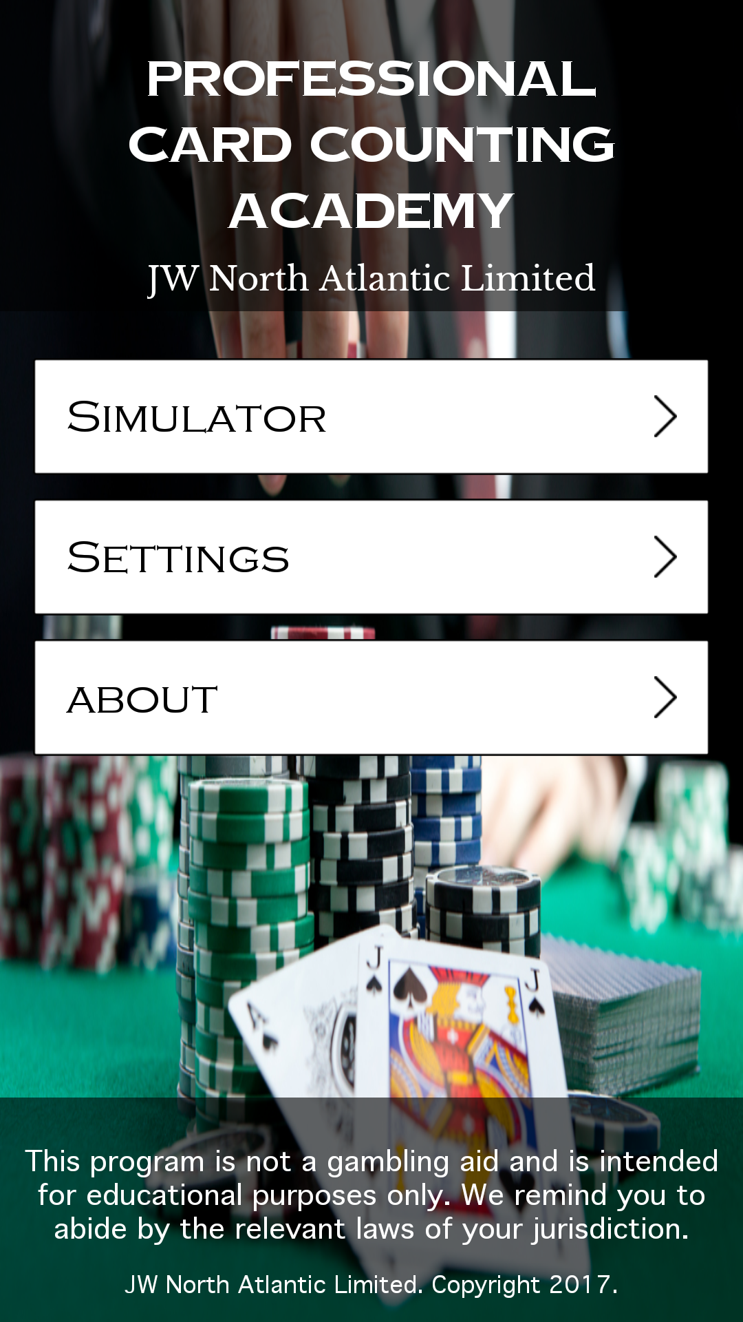 Pro Card Counting Academy - App on Amazon Appstore