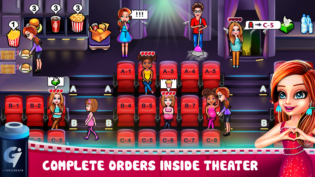 Hollywood Films Movie Theatre Tycoon Game - App on Amazon Appstore