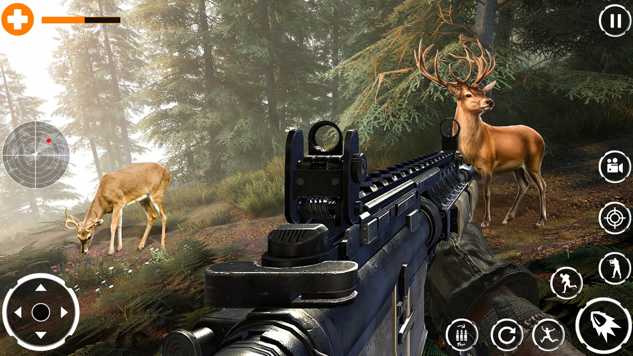 Wild Jungle Deer Hunting Fps Action Adventure Games - Wild Animal ...