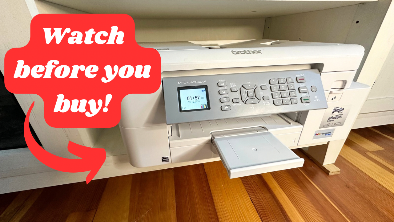 Watch Years of use! Watch before you buy! Brother MFC printer on Amazon ...