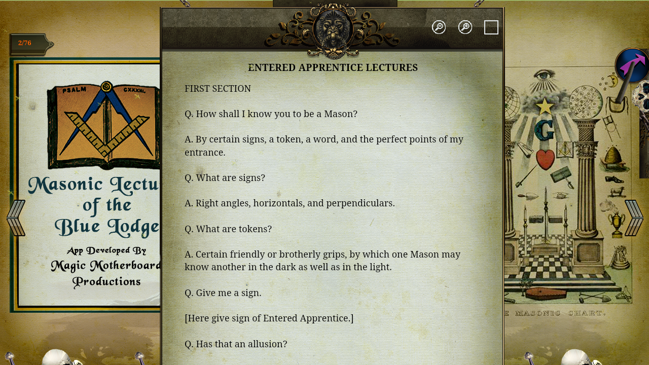 Masonic Lectures of the Blue Lodge - App on Amazon Appstore