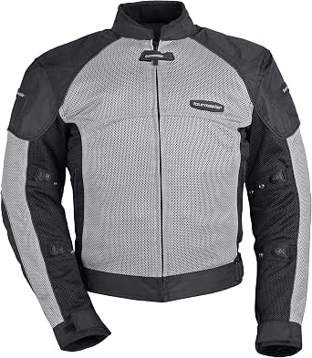 Amazon.com: Tourmaster Intake Air 3 Jacket (Small, Silver/Silver ...