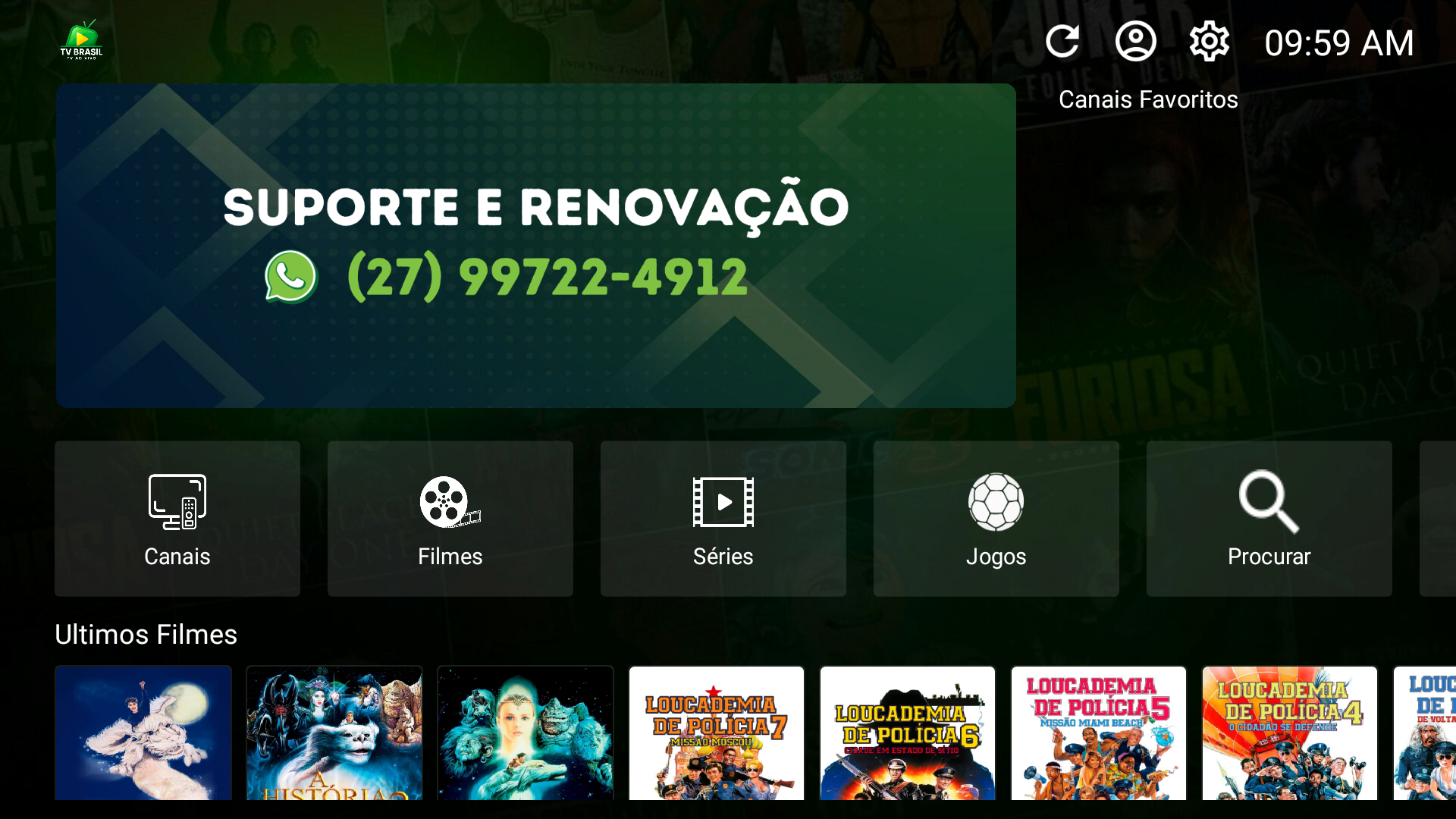 TV Brasil Tv ao Vivo - Aplicativo na Amazon Appstore