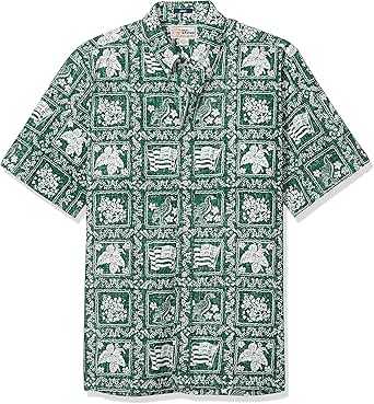 Amazon.com: Reyn Spooner Men's Lahaina Sailor Spooner Kloth Classic Fit Hawaiian Shirt ...