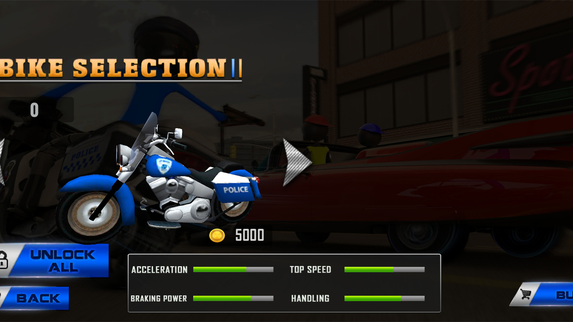 Police Motorbike Stickman: Driving Chase Game - App on Amazon Appstore