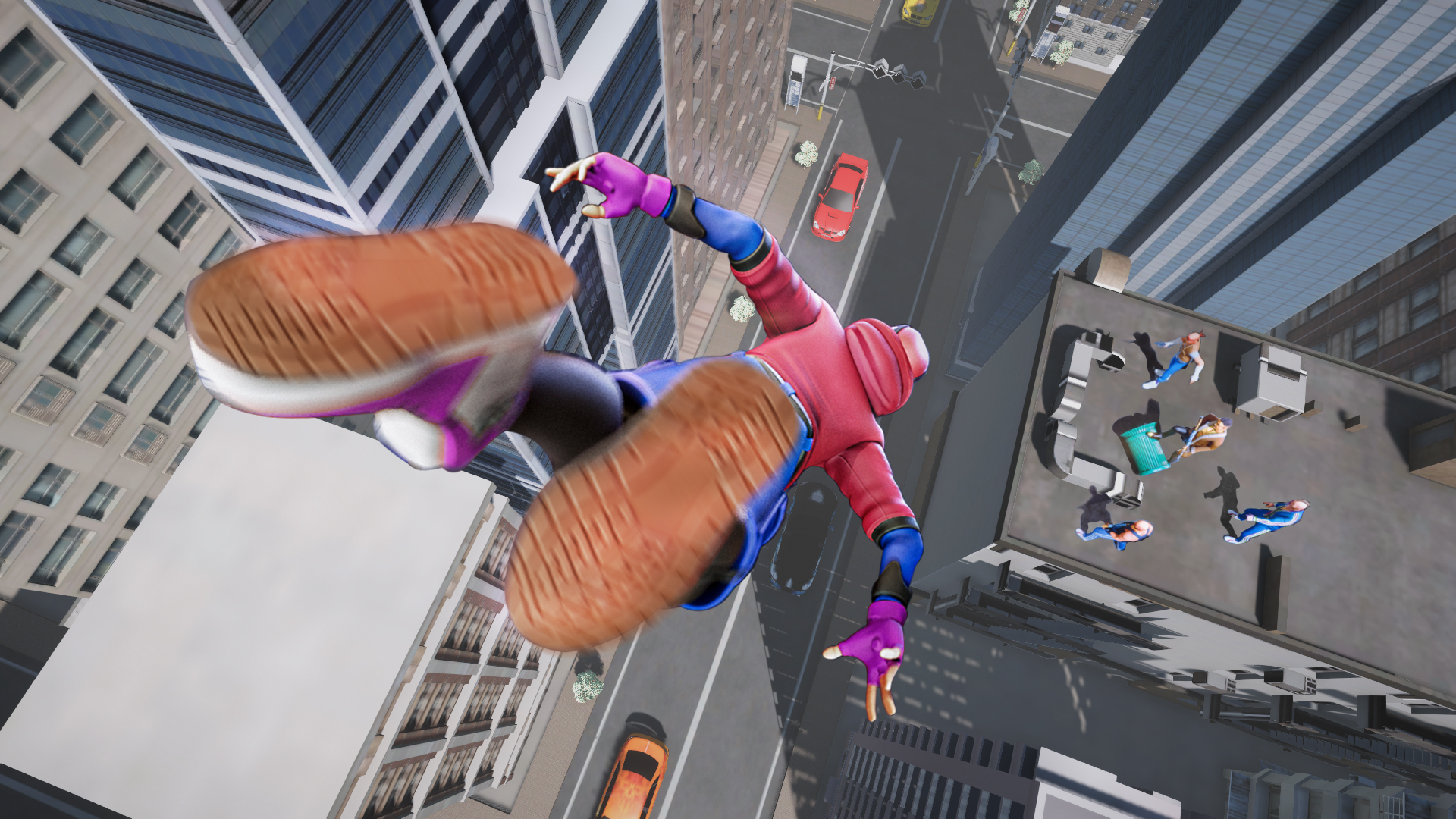 Spider Rope Hero Rope Rescue Game - Spider Mega Ramp Car Game : Flying ...