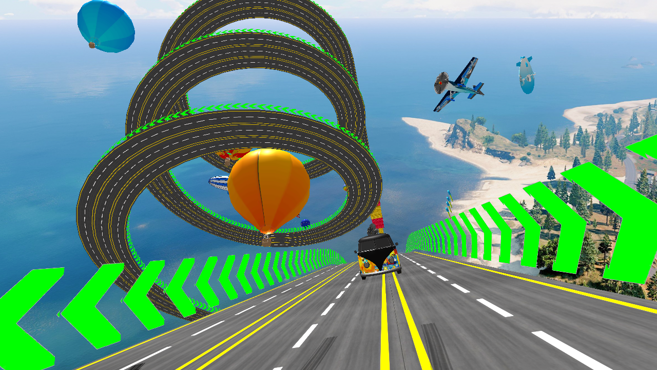 Camper Van Driving Stunt Game - App on Amazon Appstore