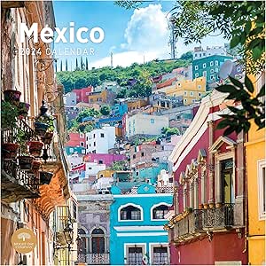 Amazon.com: 2024 Mexico Monthly Wall Calendar by Bright Day, 12 x 12 ...