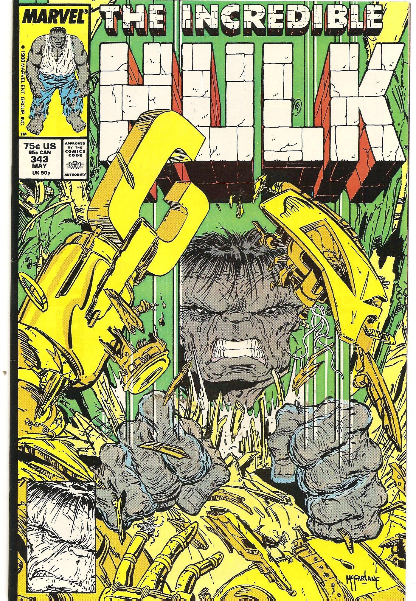 Amazon.com: The Incredible Hulk #343 (Beyond Redemption): Marvel Comics ...