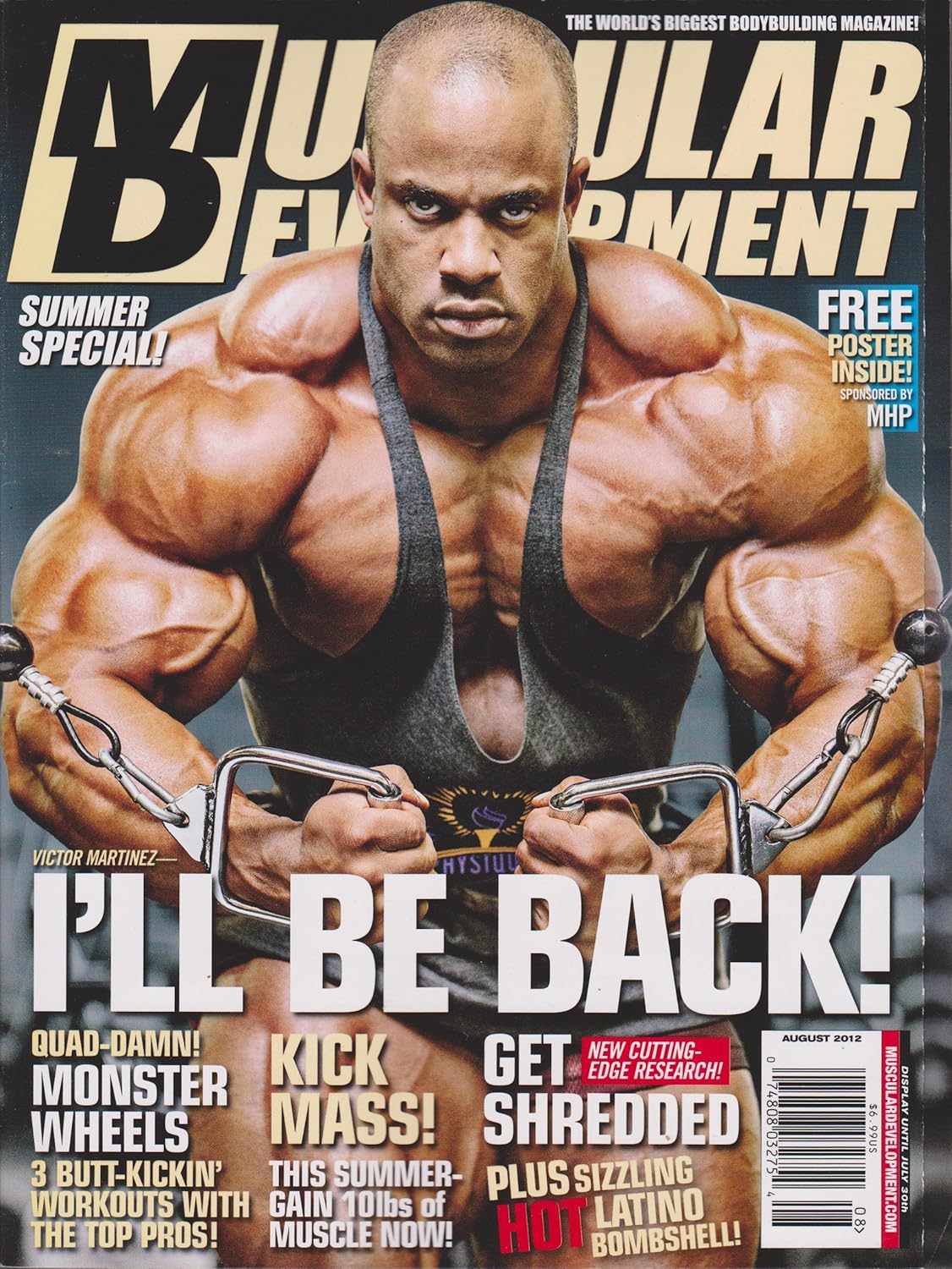 Muscular Development Magazine (August 2012): Amazon.com: Books