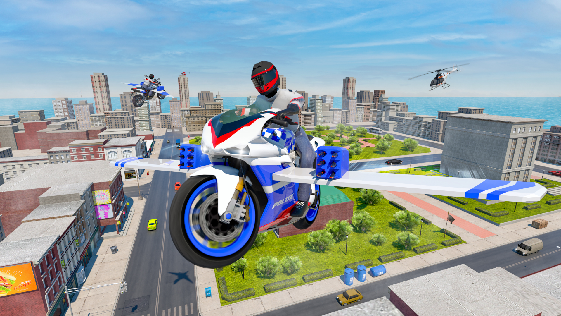 Flying Motorbike Police Games - App on Amazon Appstore