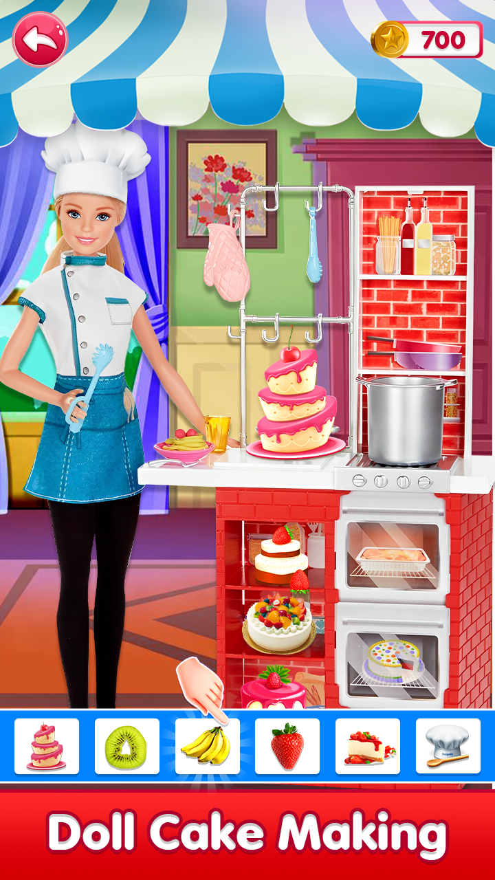 Cake it, Girls Cooking Factory Games - Dolls Cake Maker - App on the ...