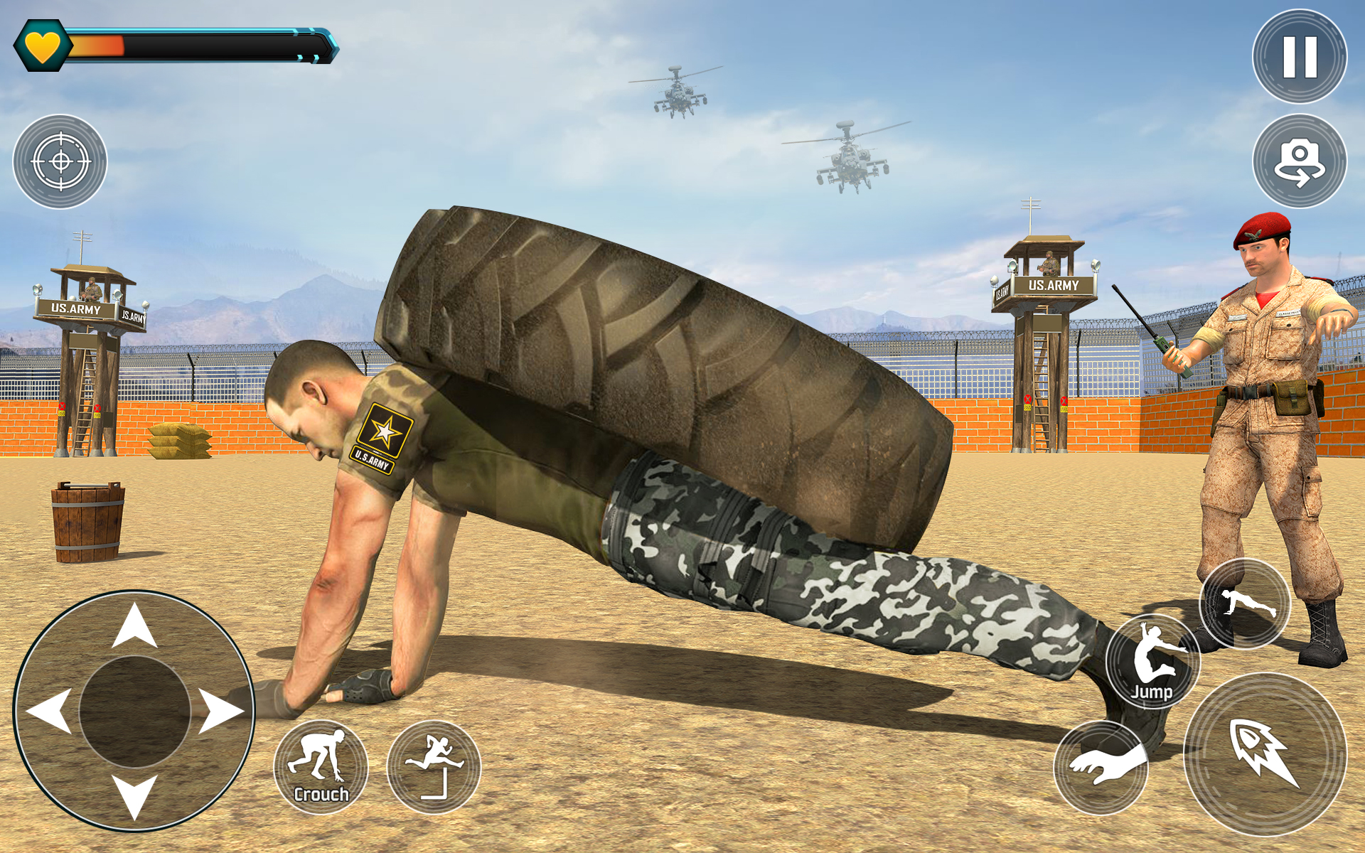 US Army Training Game: Military Commando Boot Camp Training - Army Commando Combat School 3D ...