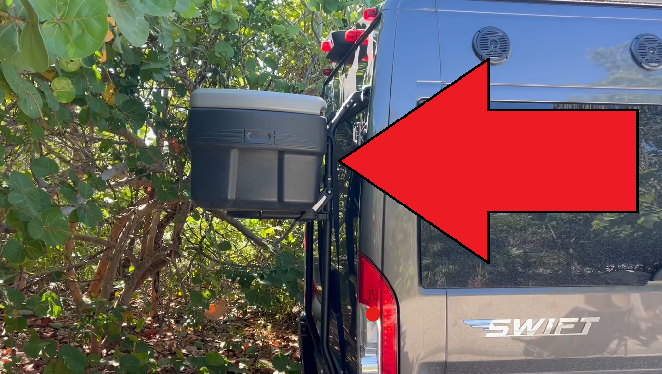 Watch 2 Years - Mounting This Storage Container to Back of RV on Amazon ...