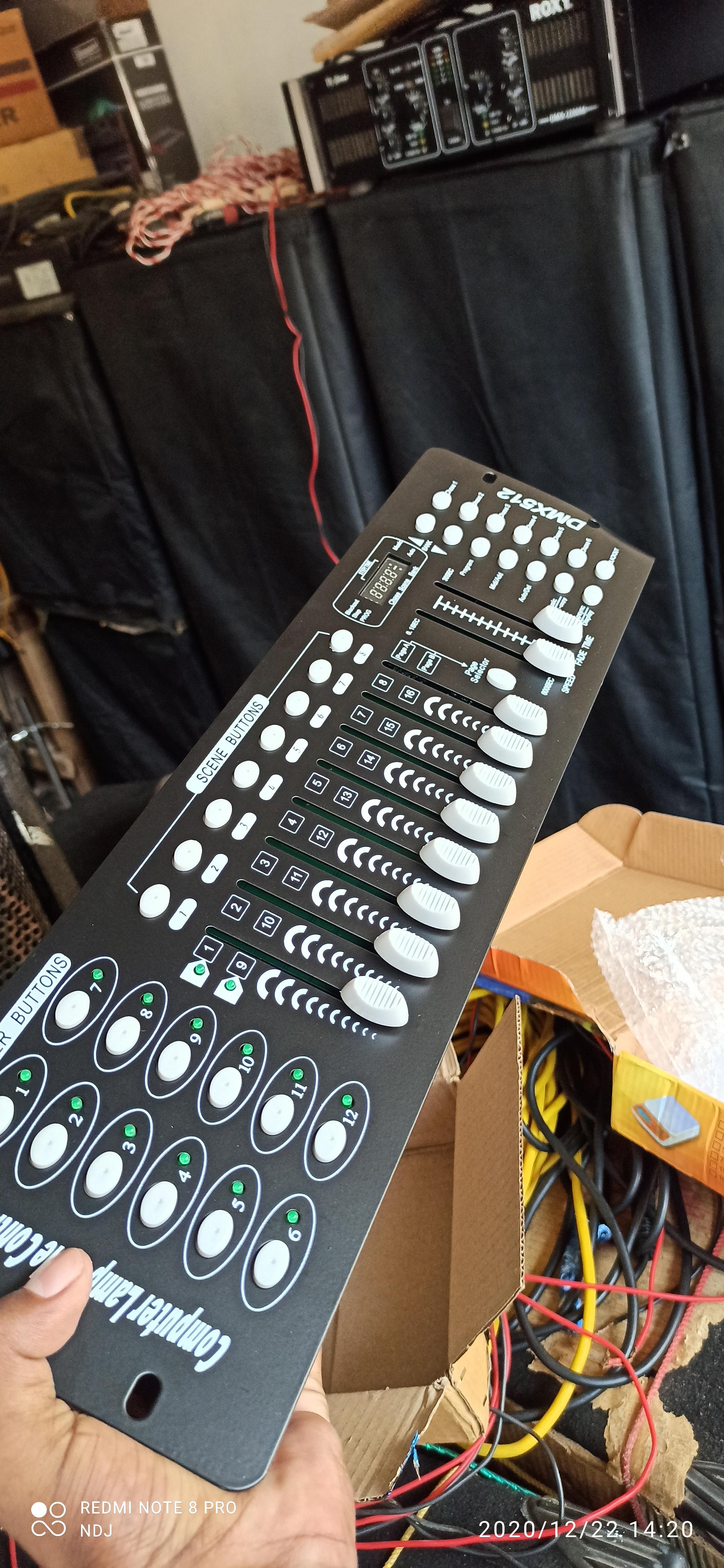 Kasturi DMX512 Professional Concert Showlightning Controller : Amazon ...